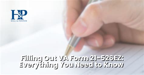 Mastering Va Form 21 526ez