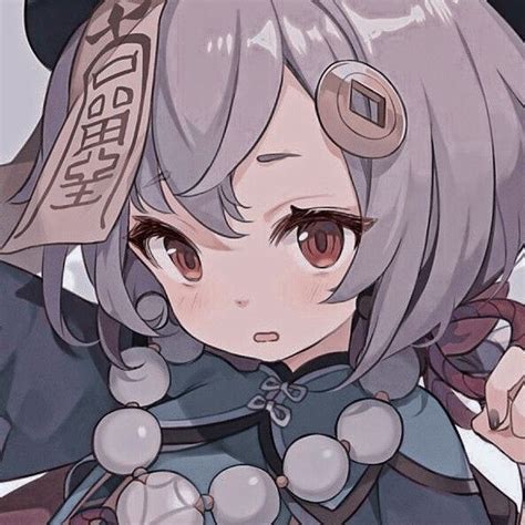 𝙘𝙖𝙥𝙥𝙪𝙬𝙪𝙘𝙘𝙞𝙣𝙤 𝘪𝘤𝘰𝘯𝘴 Anime Genshin impact qiqi icons Fan art