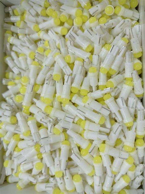 Lampada Led T5 Branca 12v Four Leds Lampadas Automotivas