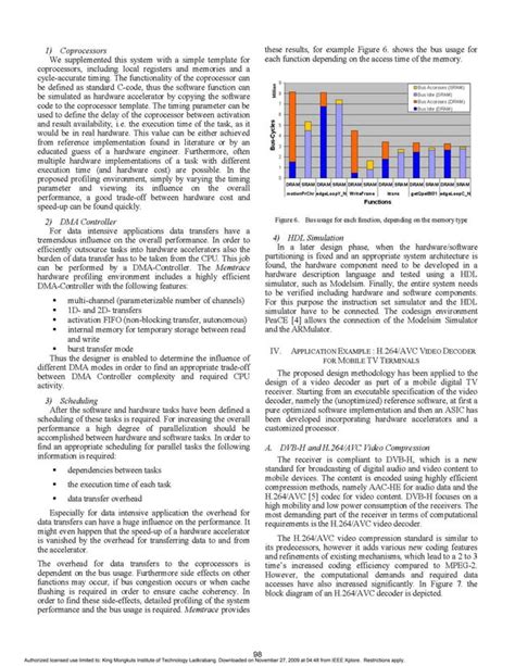 Performance And Memory Profiling For Embedded System Design PDF