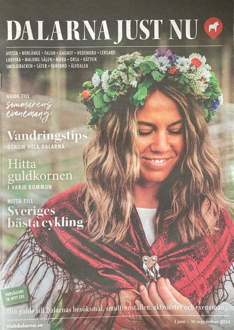 Dalarna Just Nu Sommar 2024 Sverigeturisten
