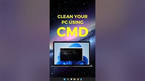 Clean Pc Using Cmd Youtube