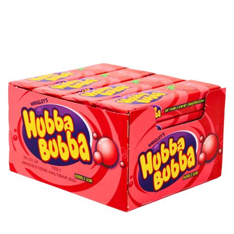 Hubba Bubba Strawberry Bubble Gum 35g Candy Funhouse
