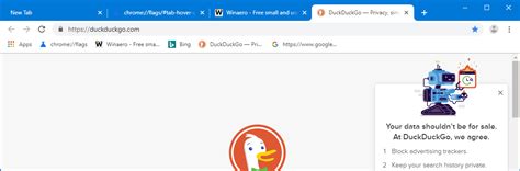 Disable Tab Hover Cards Previews In Google Chrome