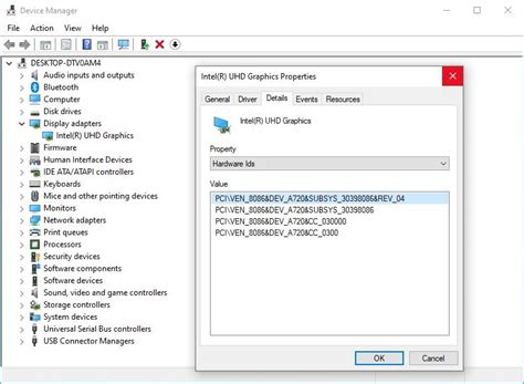 intel® iris® xe graphics appears as intel® uhd graphics