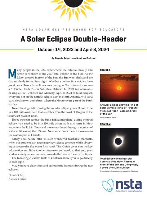 Pdf A Solar Eclipse Double Header