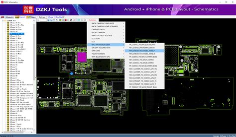 Upgrade LAYOUT IPhone Pro Max Solution DZKJ Schematics PCB Layout