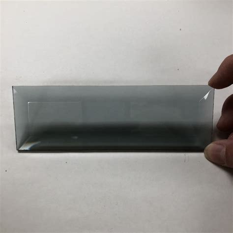 Rectangle Colored Glass Bevel 2″ X 6″ Glass House Store