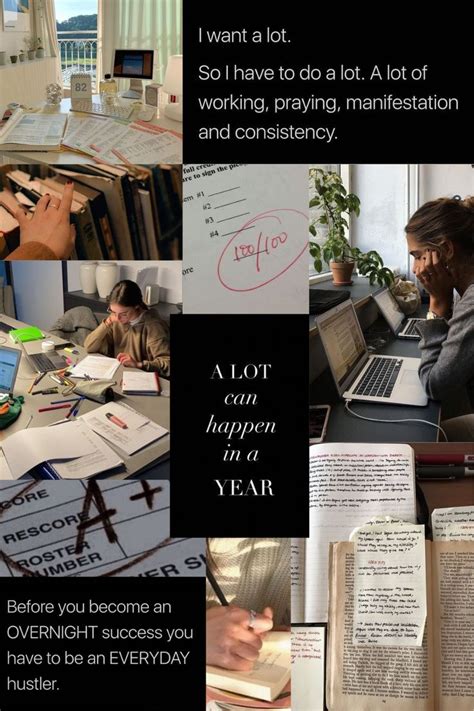 Perfect Vision Board To Look Upon Every Day For Study Motivation