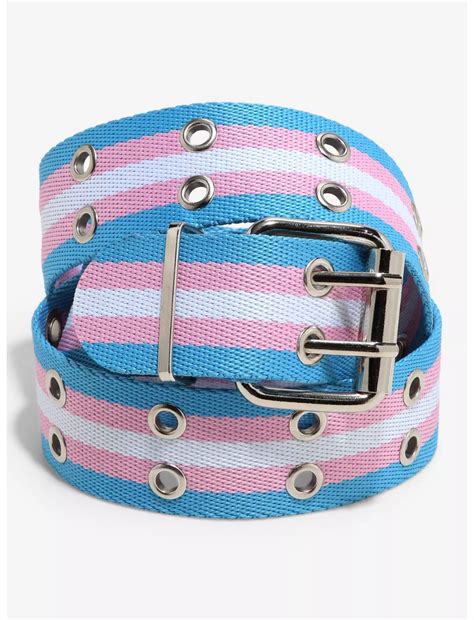 Trans Pride Grommet Belt
