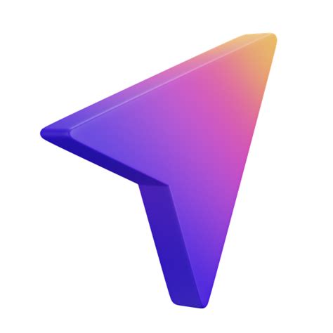 Location Navigation Arrow Pointer Cursor 3d Illustration Free
