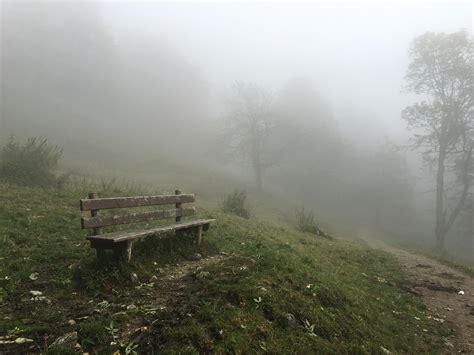 Free Images Landscape Nature Mountain Fog Mist Hiking Morning