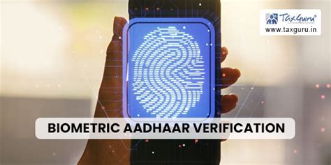 Biometric Aadhaar Verification For Gst Registration Gujarat And Puducherry