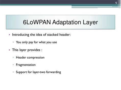 Ppt 6lowpan Powerpoint Presentation Free Download Id5544576