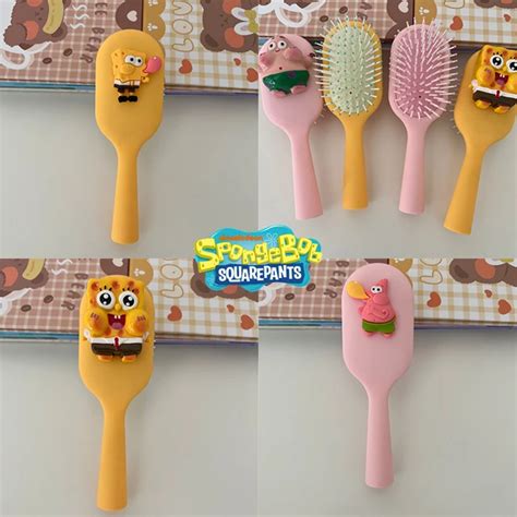 Spongebob Patrick Star Scalp Massage Comb Mini Hair Brushes 54 Off