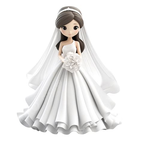 3d 캐릭터 결혼식 신부 그림 3d 캐릭터 혼례 Png 일러스트 및 이미지 에 대한 무료 다운로드 Pngtree