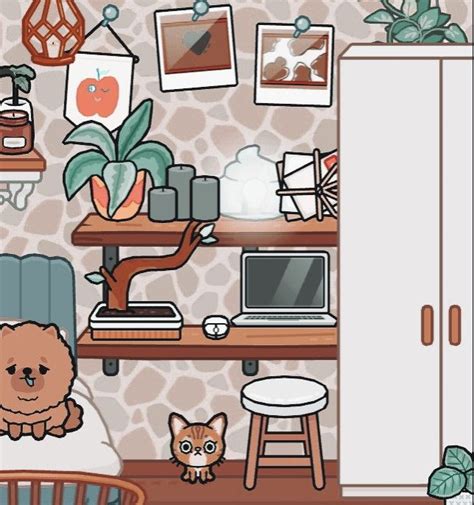 Toca Boca 🤎 Декор для домика Домики Токио