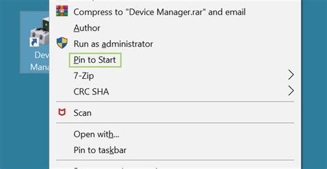 how to pin device manager to the start menu laptop mag