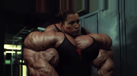 Muscle Girl By Goldberg42 On Deviantart