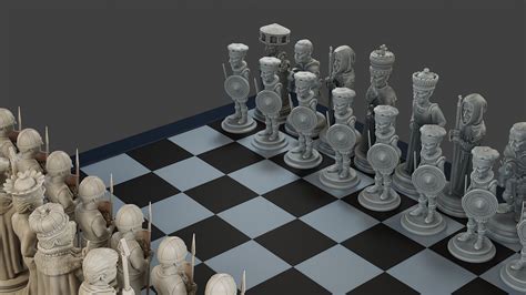 ♟️ Donald Trump Vs Joe Biden Chess・ 3d File For ・cults
