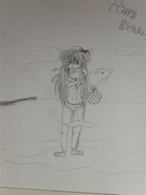 Anime Girl In Bikini By Lismegaawesome On Deviantart