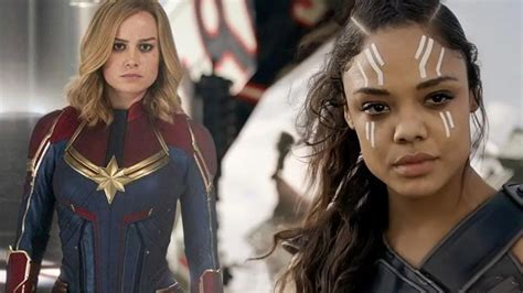 ‘the Marvels Are Captain Marvel And Valkyrie In Love Relationship Explained