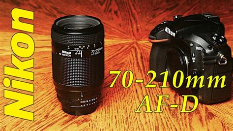 不到500元的长焦镜头 尼康 70 210mm F4 56 Af D 预算长焦之王？摄影摄影器材好看视频