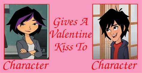 What If Gogo Gives A Valentine Kiss To Hiro By Nicolefrancesca On
