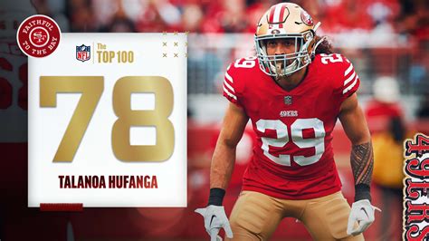 Talanoa Hufanga Named No 78 On Nfls Top 100 Players Of 2023