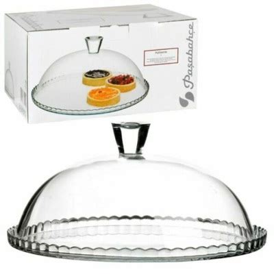 Patera Szklana Z Kloszem Taca Na Ciasto Sery 32cm 14116858762 Allegro Pl