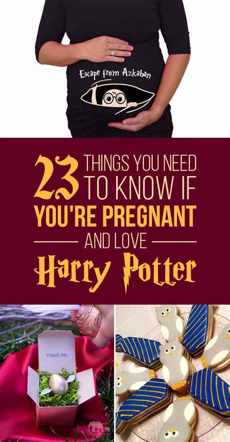 23 Ways To Have The Ultimate Harry Potter Pregnancy Artofit