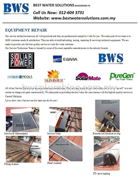 Solar Water Heater Installer And Supplier In Malaysia Selangor