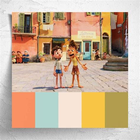 Pin By Crystal Mascioli On Luca Movie Color Palette Color Palette