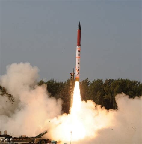 India Successfully Tests Nuclear Capable Agni Iv Missile