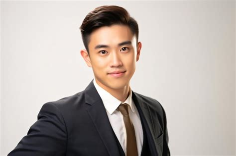 Premium AI Image A Man In A Suit And Tie Posing For A Picture