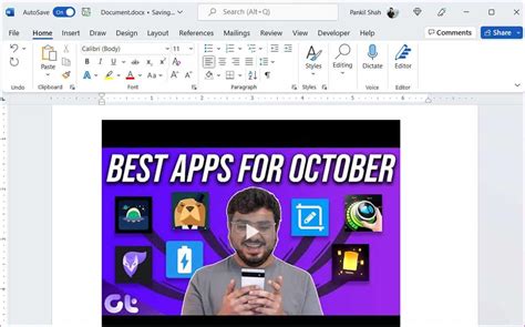 Comment insérer des vidéos dans un document Microsoft Word La