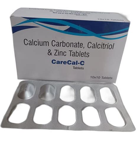 Calcium Carbonate And Calcitriol 10 X 10 At ₹ 1490 Box In Baddi Id