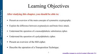 Classical Encryption Techniques PDF Information And Network Security Computing
