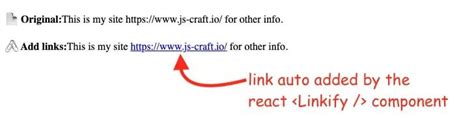 React Detect Urls In Text And Convert Them To Links Rlearnjavascript