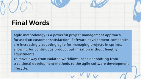 Agile Software Development Lifecycle Sdlcpptx
