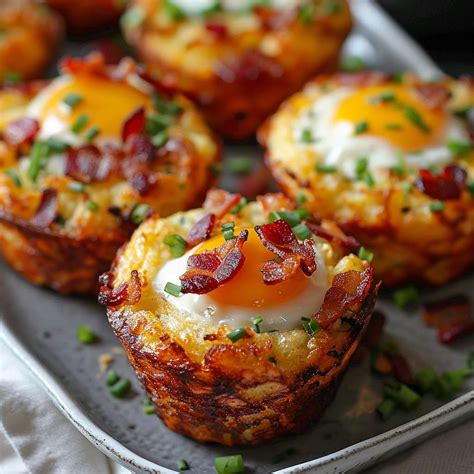 Egg Hash Brown Muffins Recipe