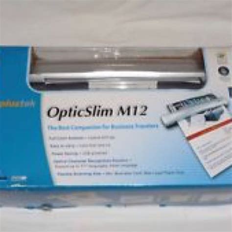 Plustek Opticslim M12 Plus Pass Through Scanner Computers And Tech