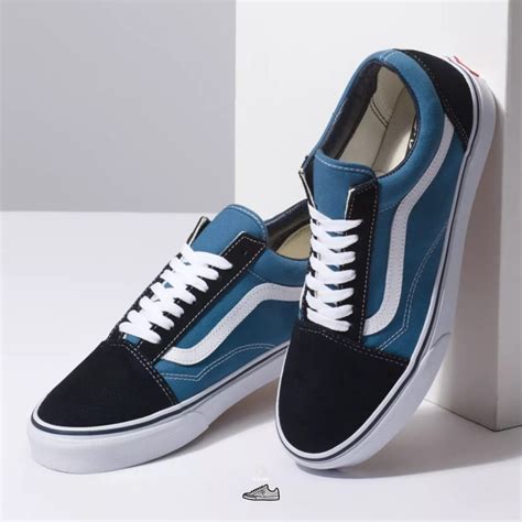 Giày Vans Old Skool Classic Navywhite Kconsvn Official Site