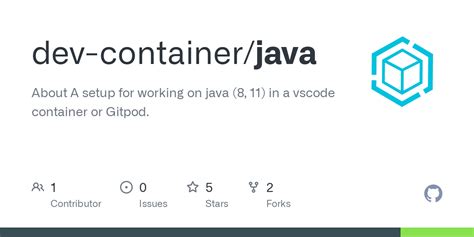 Github Dev Containerjava About A Setup For Working On Java 8 11 In A Vscode Container Or
