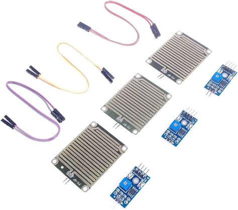 Angeek 3 Stk Regensensor Regentropfen Regen Sensor Modul Für Arduino