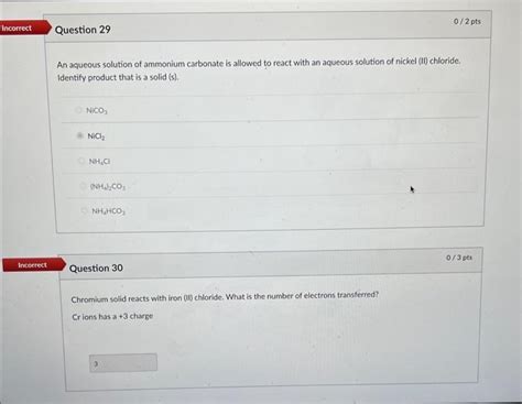 Solved An aqueous solution of ammonium carbonate is allowed | Chegg.com