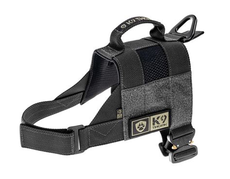 Szelki dla psa K9 Thorn Bravo Black duży pies cena i opinie sklep MILITARY PL