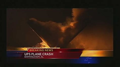 Ups Plane Crashes In Alabama