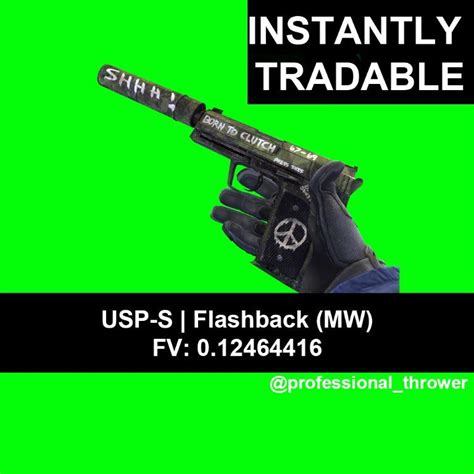 Usp S Flashback Mw Csgo Skins Knife Video Gaming Gaming Accessories Game T Cards