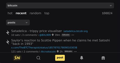 Bitcoin Recent Stacker News